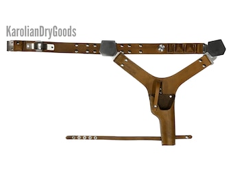 Han Solo Utility Cosplay Belt and Holster Rig Star Wars A New Hope, ESB ...