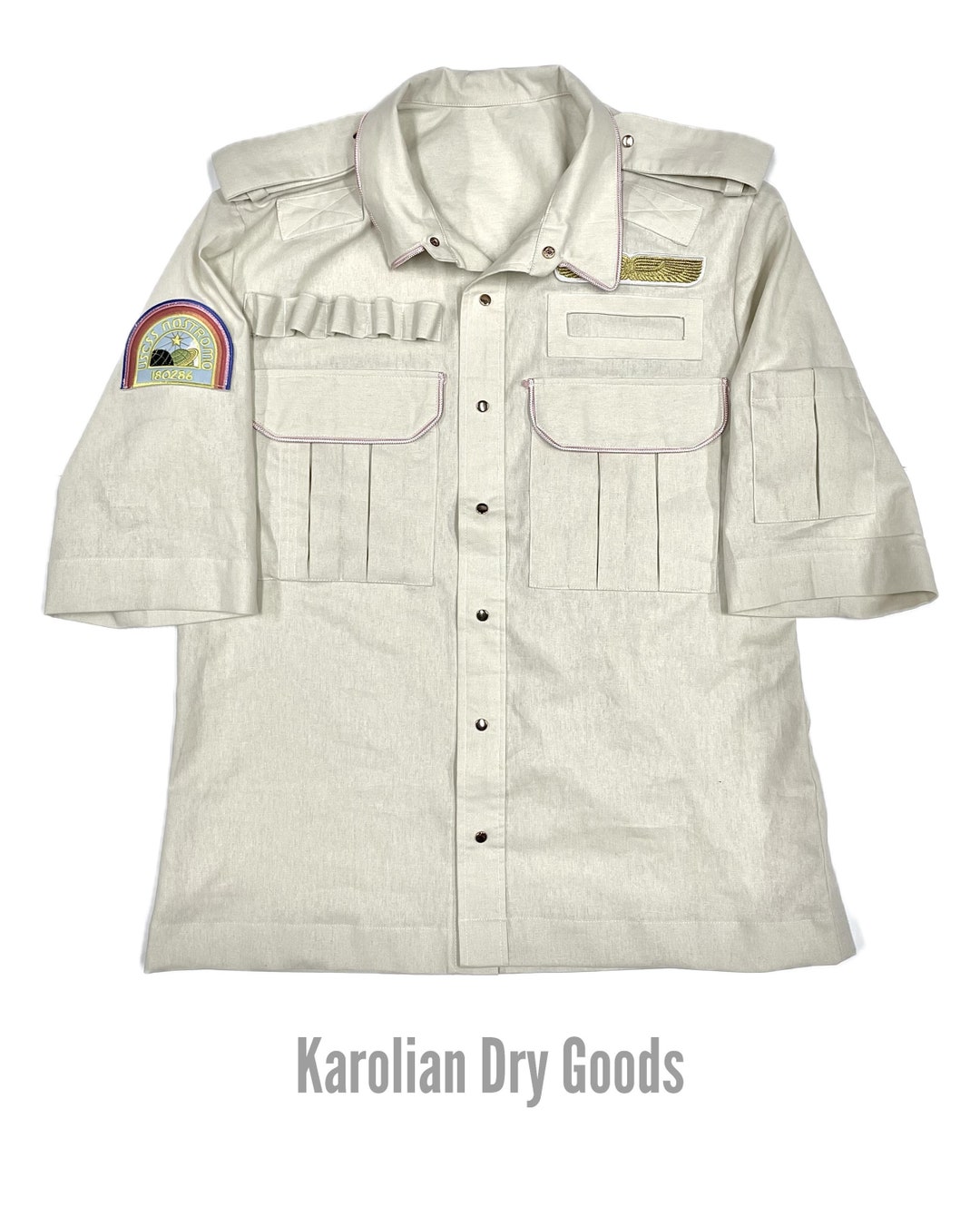 Alien Nostromo Crew Uniform Inspired Shirt - Cosplay Costume Shirt - Etsy