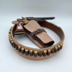 Clint Eastwood Style Rough Out Walk and Draw Holster Rig - Western ...