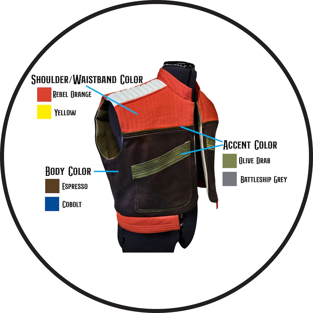 Batuu Bounding Vests - Cosplay Costume Disney Bound - Etsy