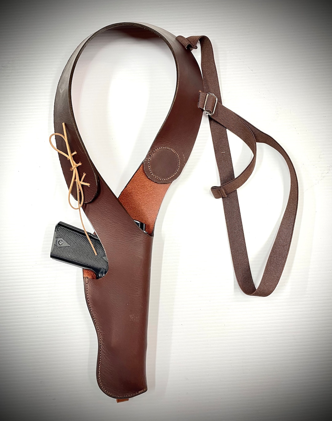 Style B Indy Style Ravenwood Bar Shoulder Holster - Indiana Jones ...