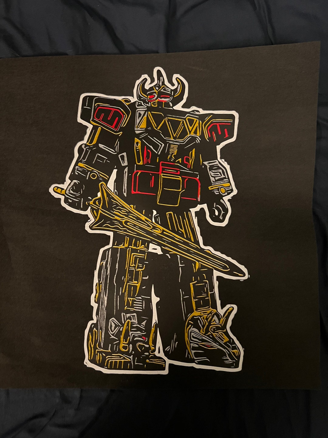 Power Rangers Mega Zord - Etsy