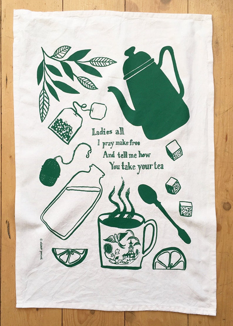 Pack of 2 Tea Towels - Etsy
