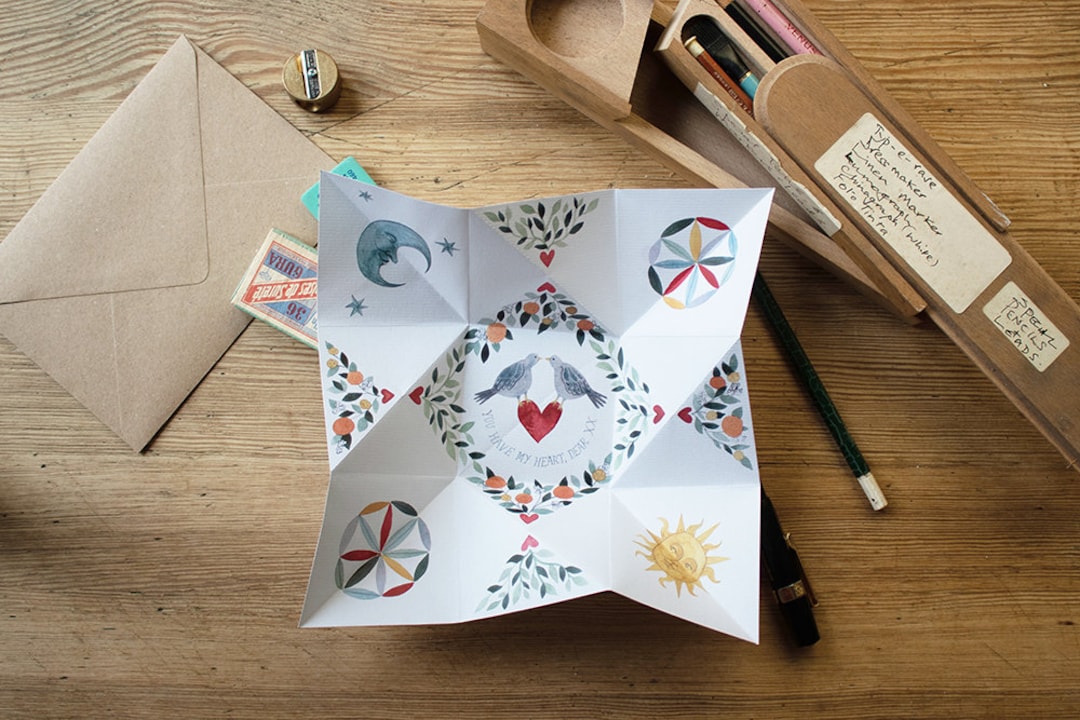 Puzzle Purse Valentine - Etsy