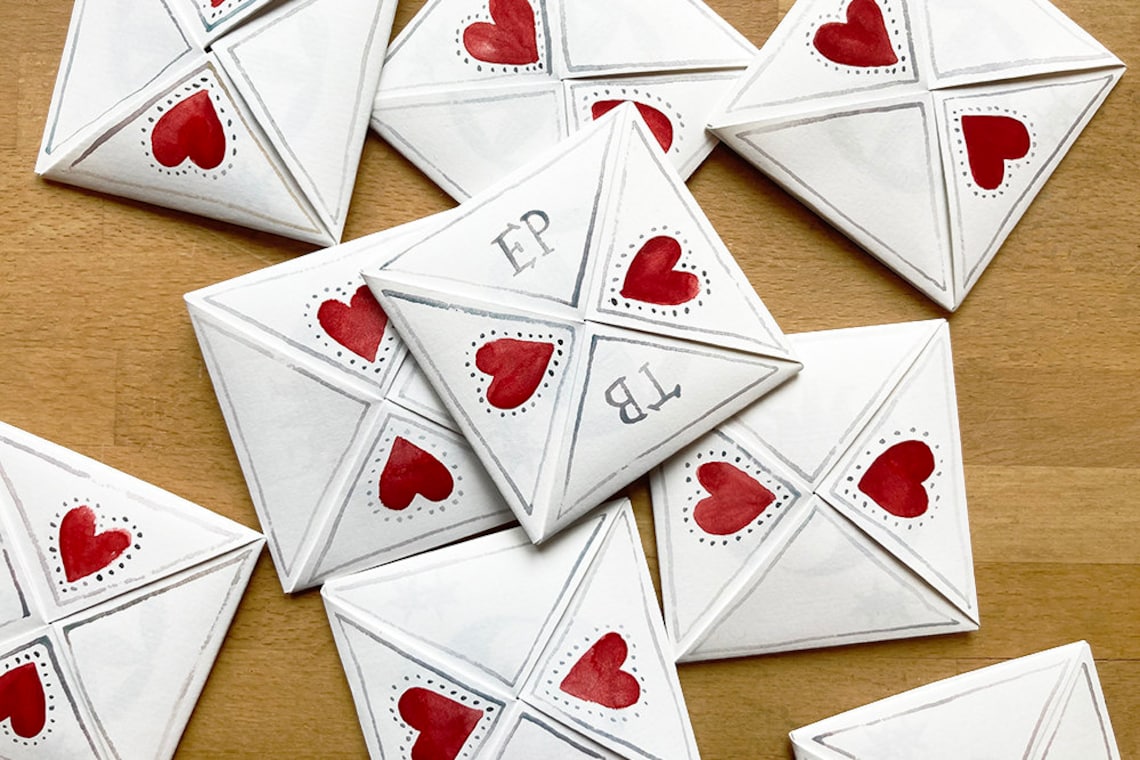 Puzzle Purse Valentine | Etsy