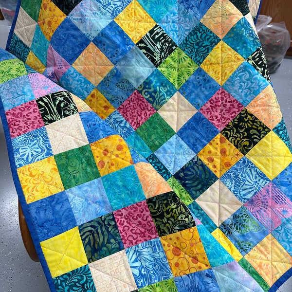 Batik Quilts - Etsy