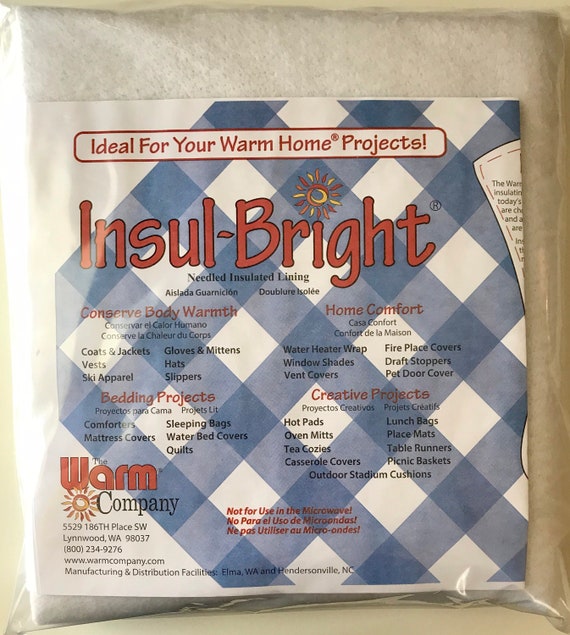 2 Yards Insul-bright Heat Resistant Insulated Batting for Pot - Etsy