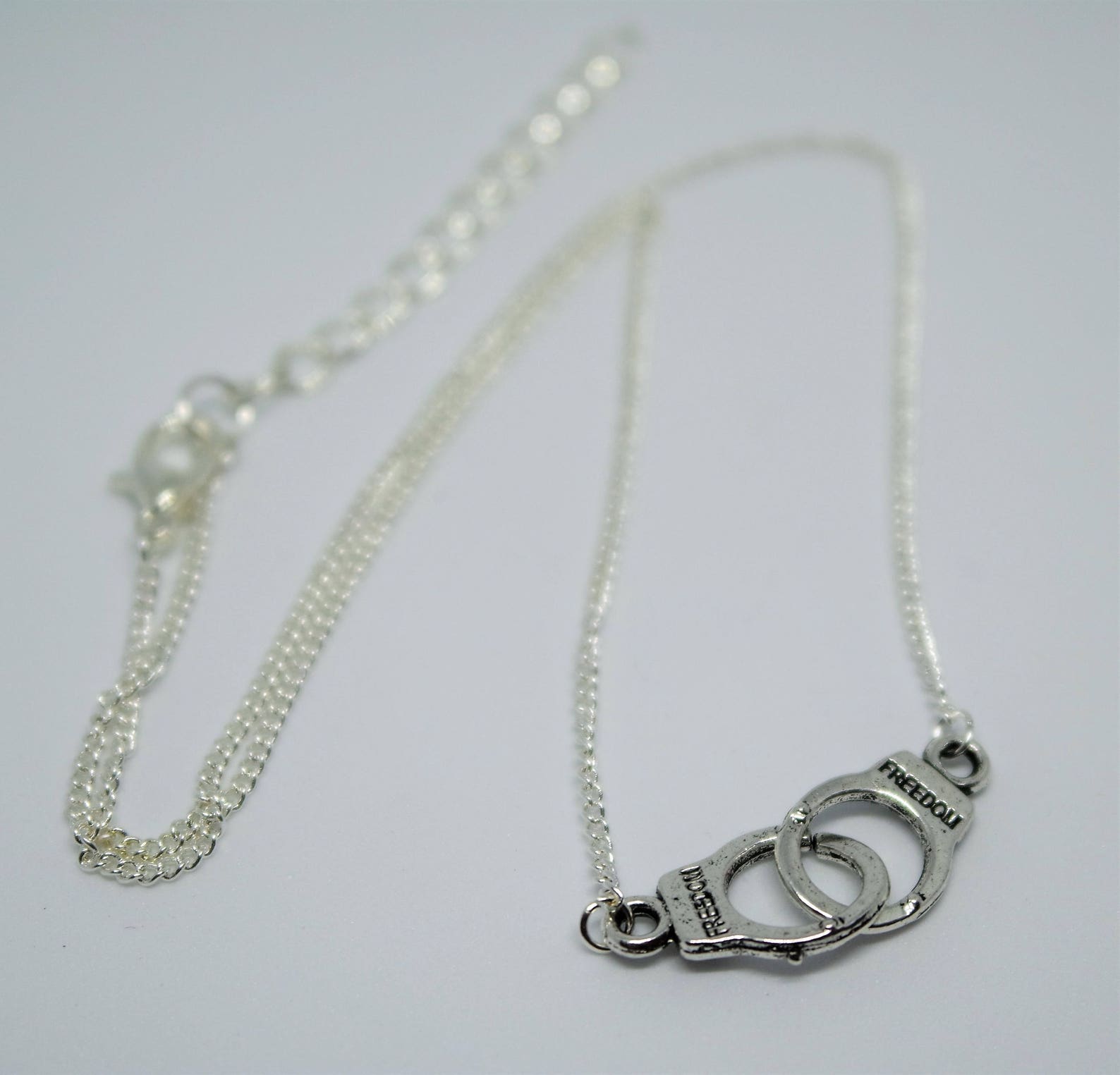 Handcuff Necklace Handcuff Choker Handcuff Jewellery - Etsy UK