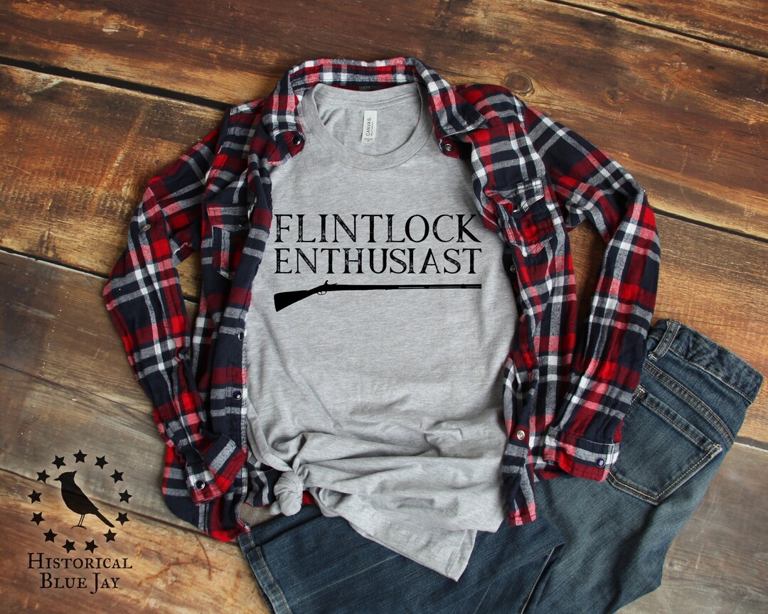Flintlock Enthusiast Unisex T Shirt, Historical Reenactment Reenactor ...