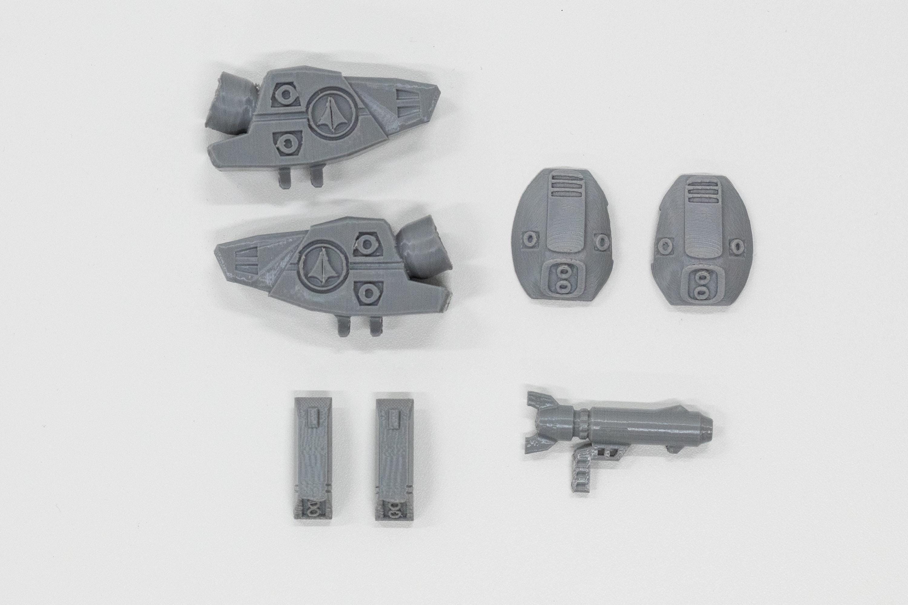 Bandai Matchbox Macross Robotech Joke Machine Fast Pack Armor Accessory ...