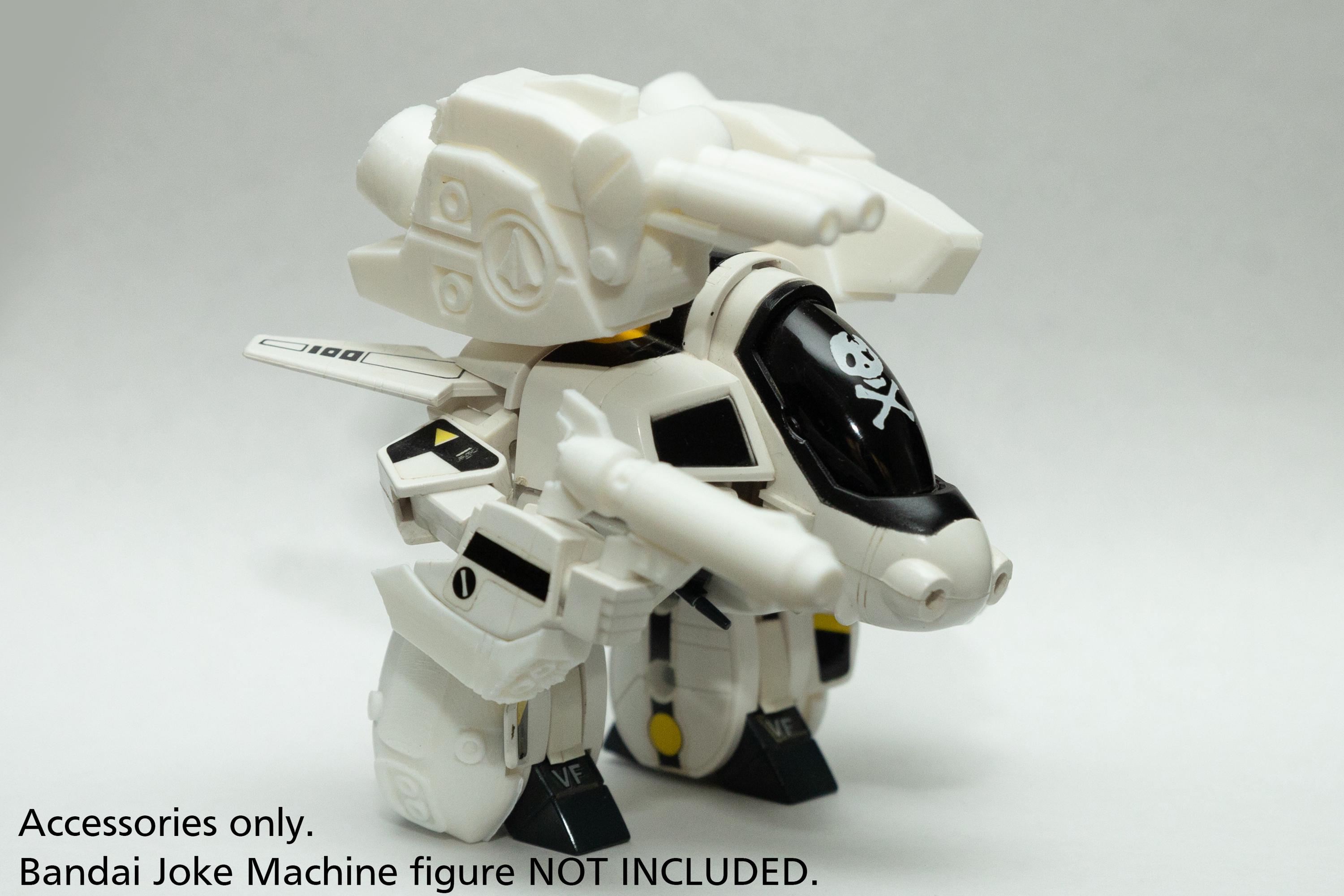Bandai Matchbox Macross Robotech Joke Machine Super Fast Pack Armor ...