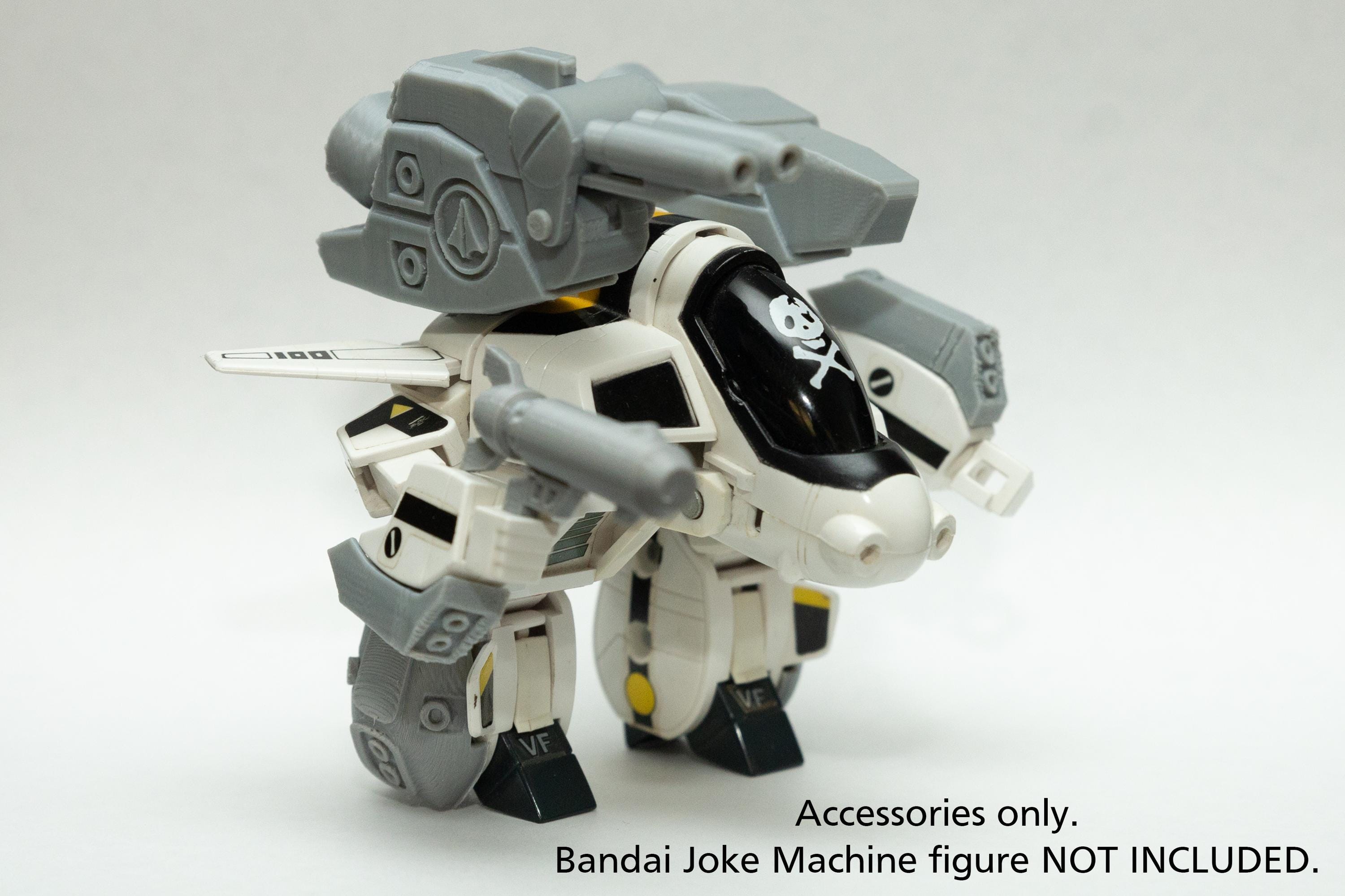 Bandai Matchbox Macross Robotech Joke Machine Super Fast Pack Armor ...