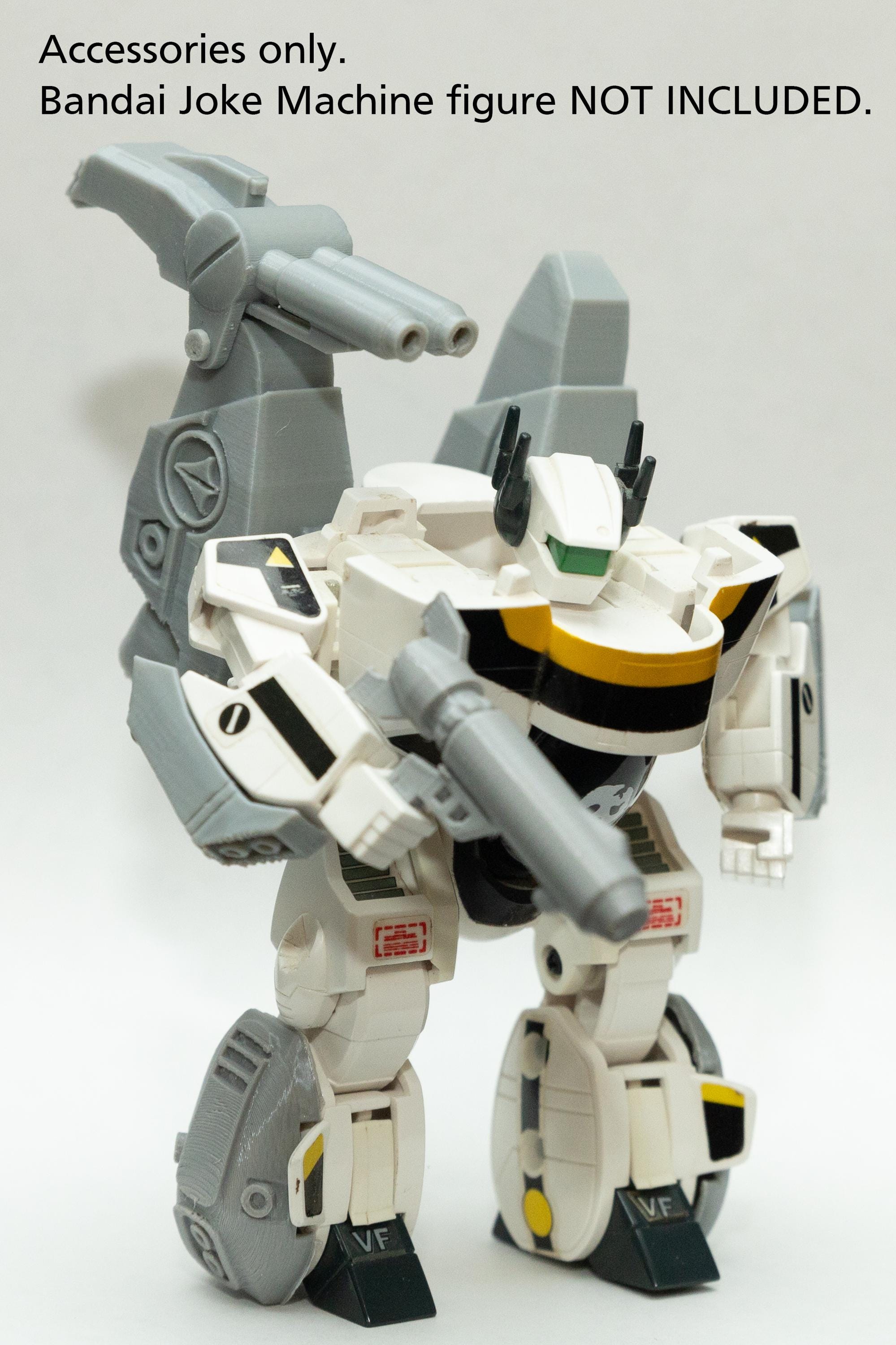 Bandai Matchbox Macross Robotech Joke Machine Super Fast Pack Armor ...