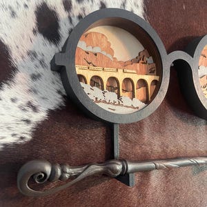Wizard Glasses. Wand Holder - Etsy