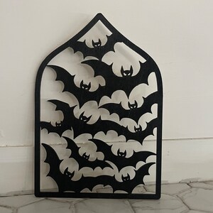 Halloween Sign. Halloween Decor. Spooky Bats. Home Decor. Fall Decor ...