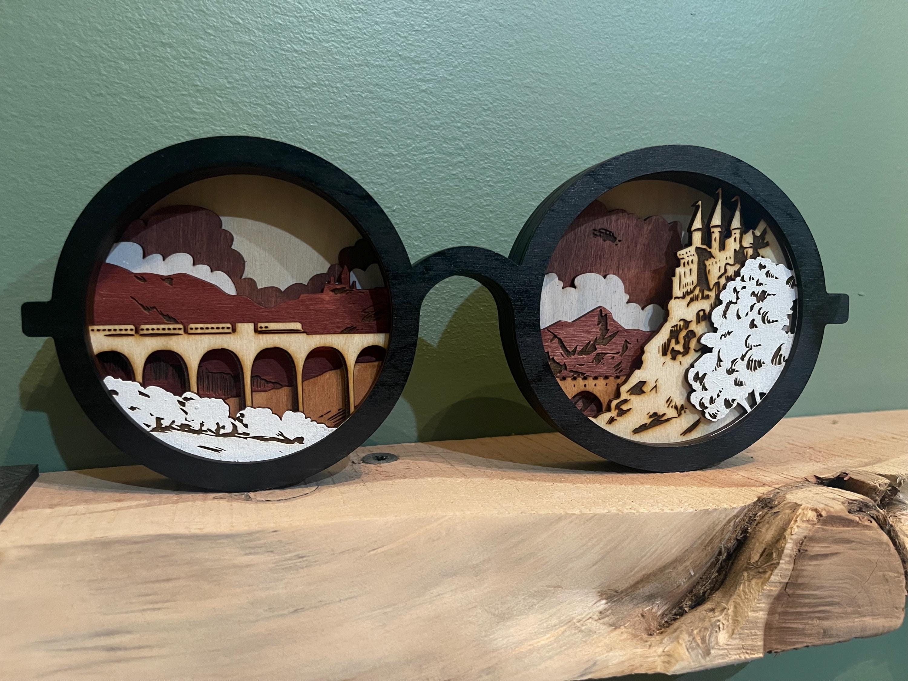 Wizard Glasses. Wand Holder - Etsy