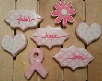 Cancer cookies | Etsy