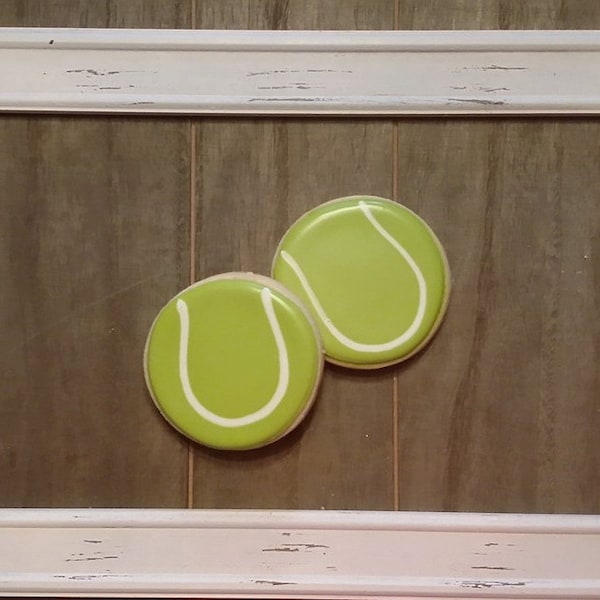 Tennis Cookies - Etsy