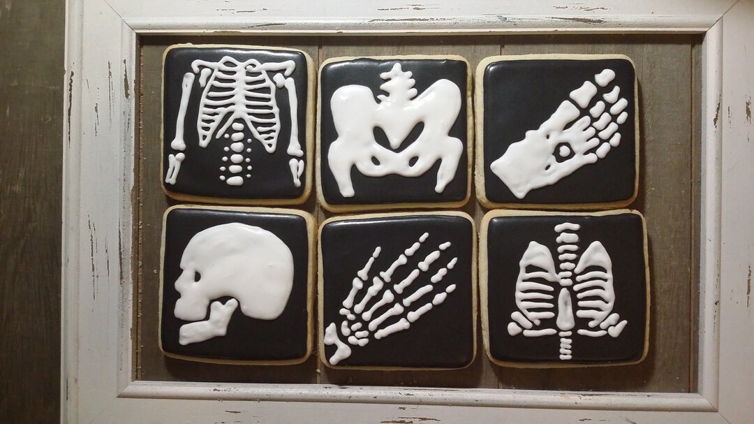 X-ray and Halloween Cookies - Etsy
