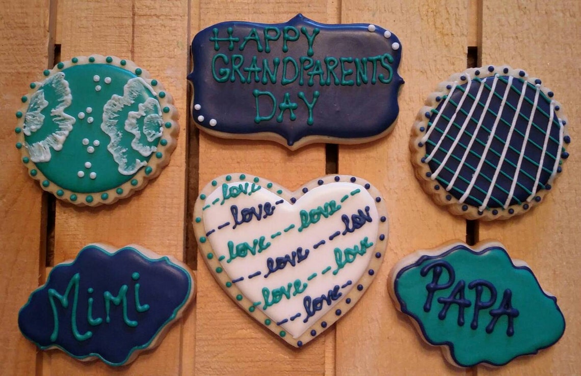 Grandparents Day Cookies - Etsy
