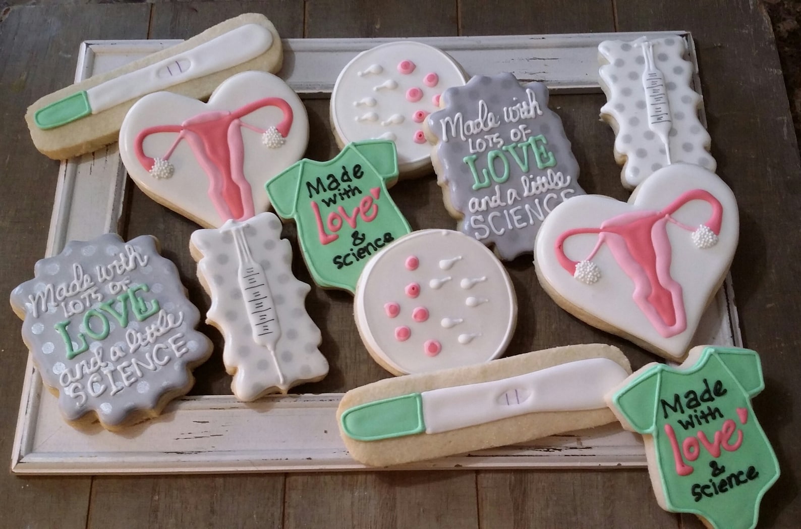 IVF in Vitro Cookies 1 Doz - Etsy