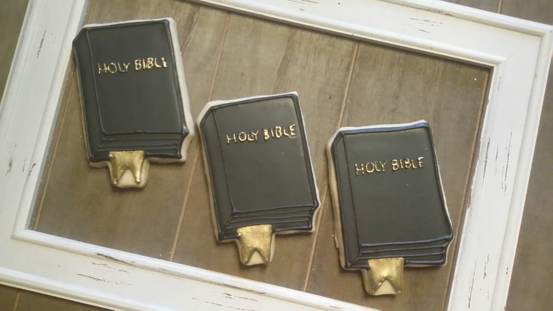 Bible Cookies - One Dozen - Etsy