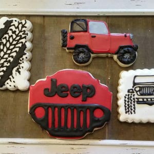 Off Road Vehicle - One Dozen Cookies - Etsy