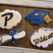 Customizable Graduation Cookies With Logo - One Dozen - Etsy