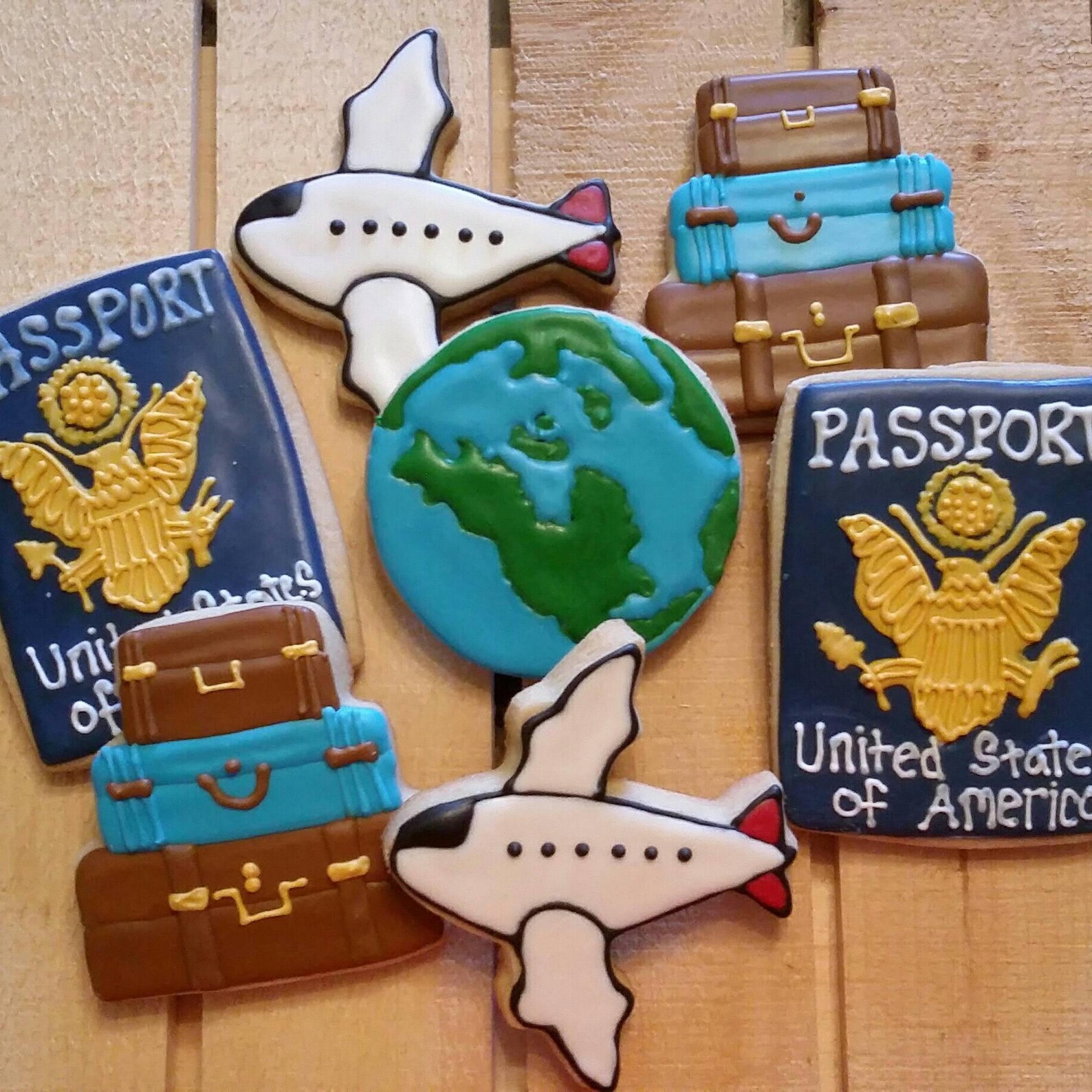 Extra Large Bon Voyage Cruise Ship Cookies | Etsy