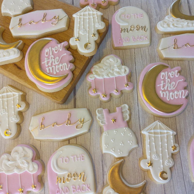 Over the Moon Cookies - Etsy