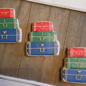 Suitcase Cookies! for Wedding Showers, Travel Themed Parties or Get ...