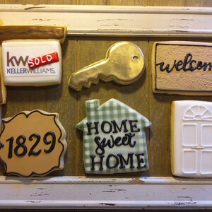 Custom Real Estate Cookies WITH Custom Logo - One Dozen - Etsy