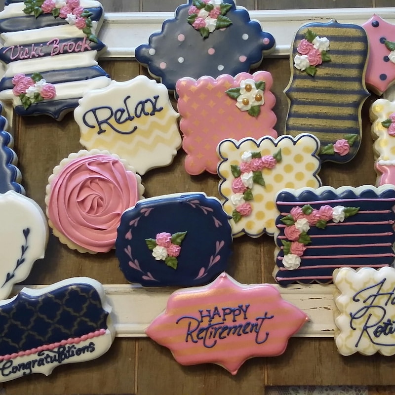 Retirement Cookies - Etsy