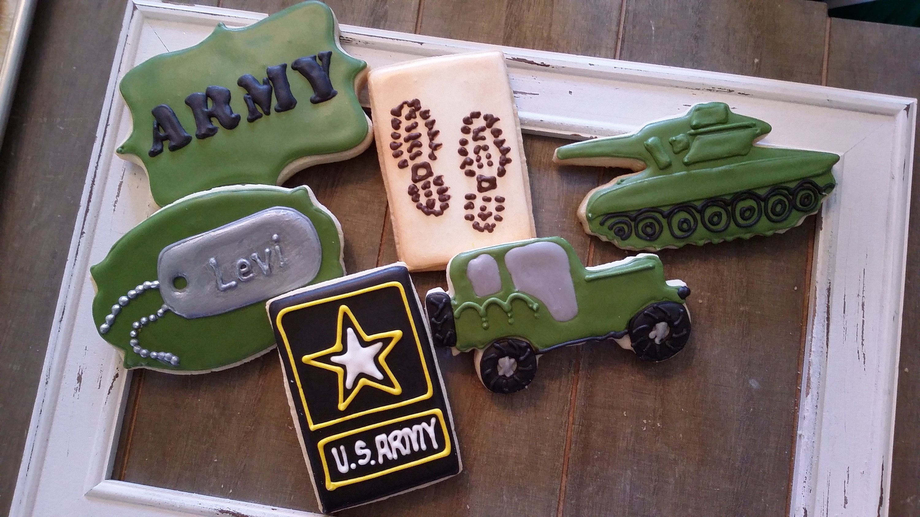 Military Cookies - One Dozen - Etsy