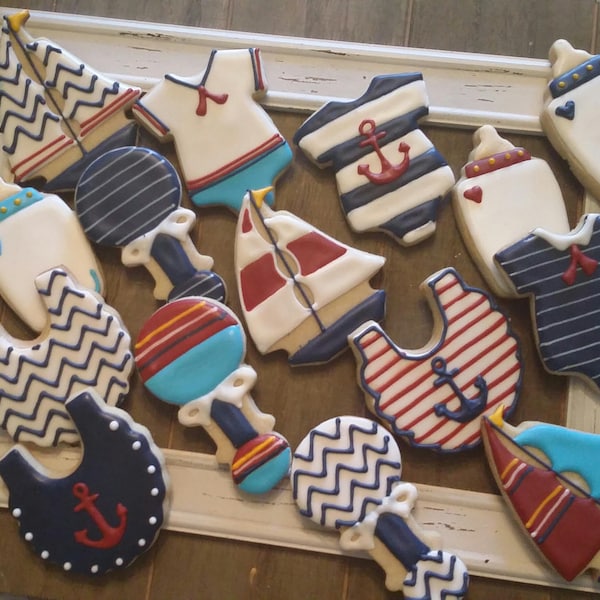 Nautical Cookies - Etsy