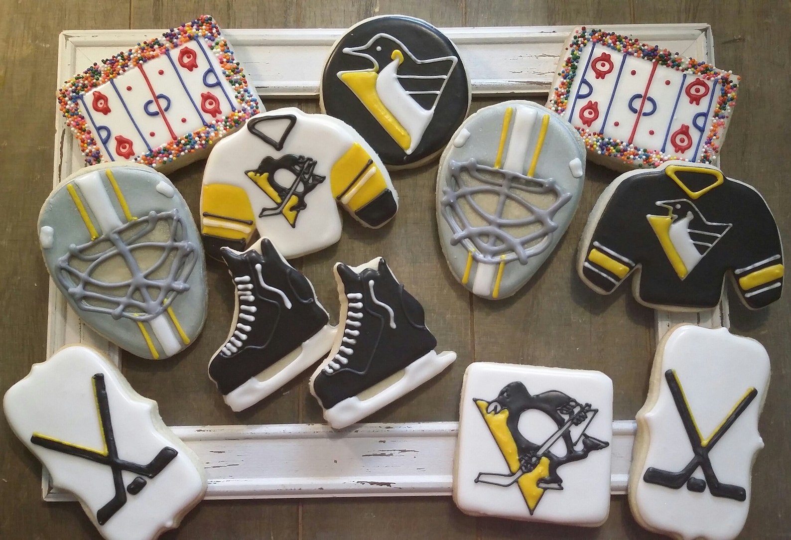 Hockey Cookies - ANY TEAM AVAILABLE - Please List Team and Jersey ...