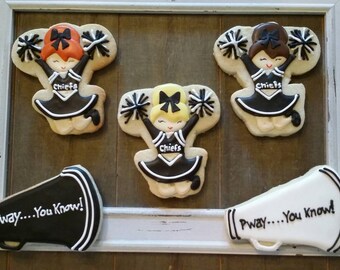 Cheerleading Cookies - Etsy