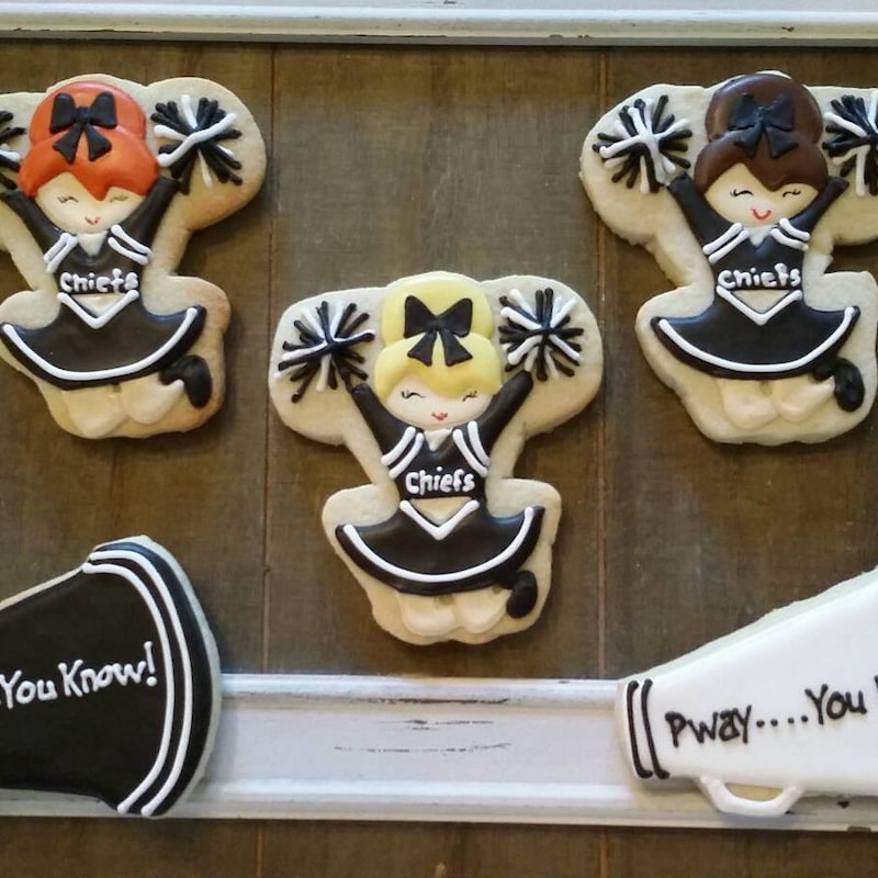 Cheerleading Cookies - Etsy