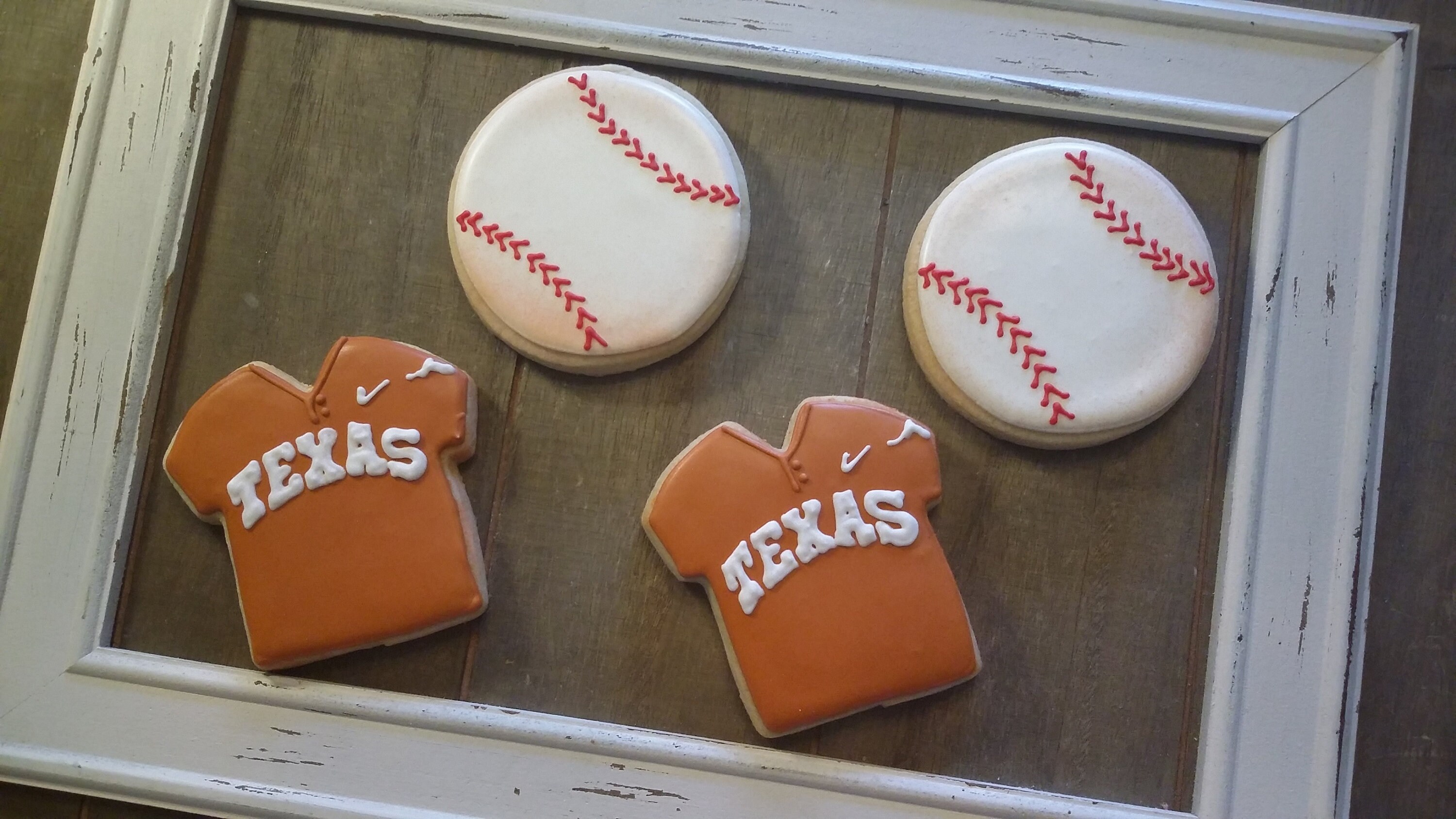 Customizable Baseball Cookies- One Dozen - Etsy