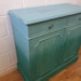 Nathan Black Upcycled Painted Cabinet - Etsy UK