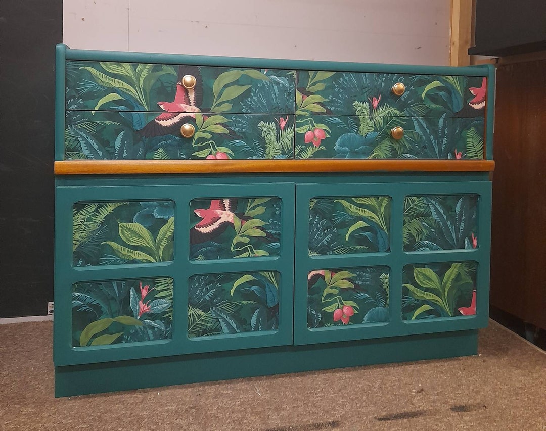 SOLD Nathan Sideboard. Midcentury. Painted Upcycled Furniture. - Etsy UK