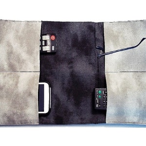 TV Remote Control Holder, Armchair Organizer, Remote Control Pocket ...