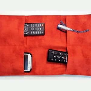 Remote Control Arm Chair Caddy. Cell Phone, Gadget, Glasses Holder ...