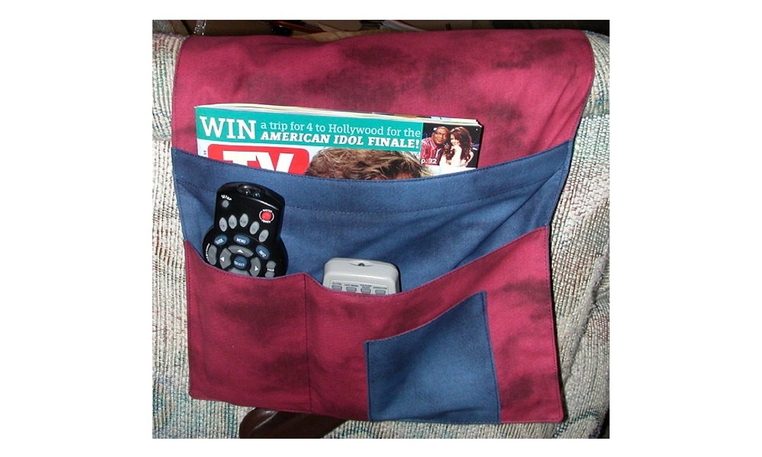 Remote Holder, Armchair Organizer, Couch Caddy, Remote Caddy, Chair ...