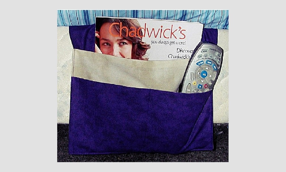 Bed Side Caddy, Remote Control Holder, Bed Pocket, Remote Storage ...