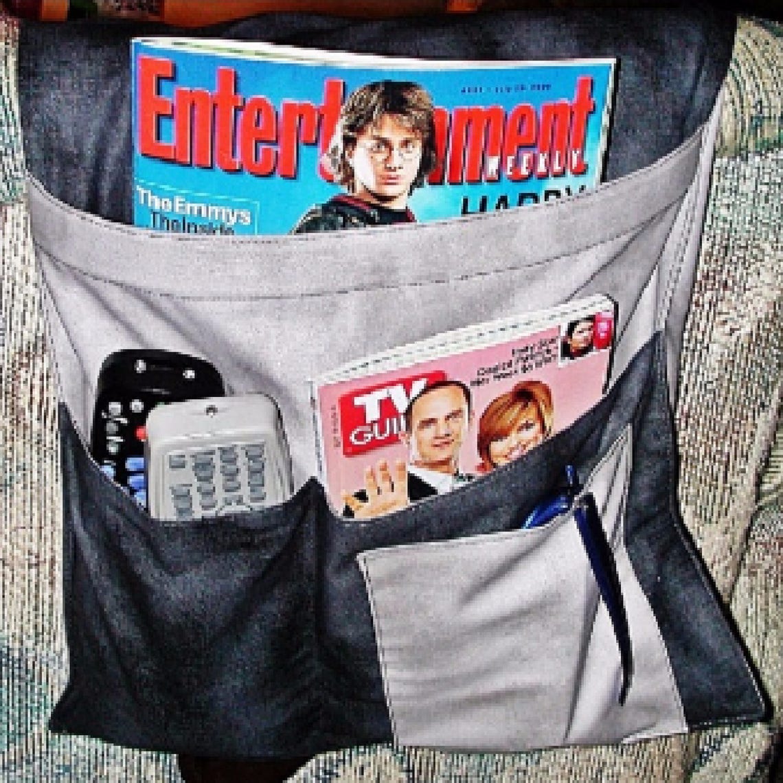 Remote Control Caddy Armchair Caddy Magazine Holder Remote - Etsy