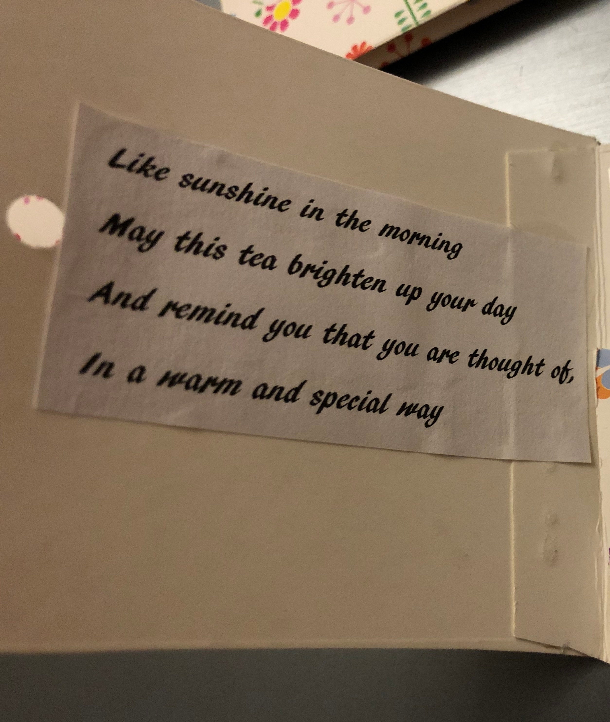 Hug In A Tea Bag Mug Friends T Cheerful Friendship Poem Etsy Uk