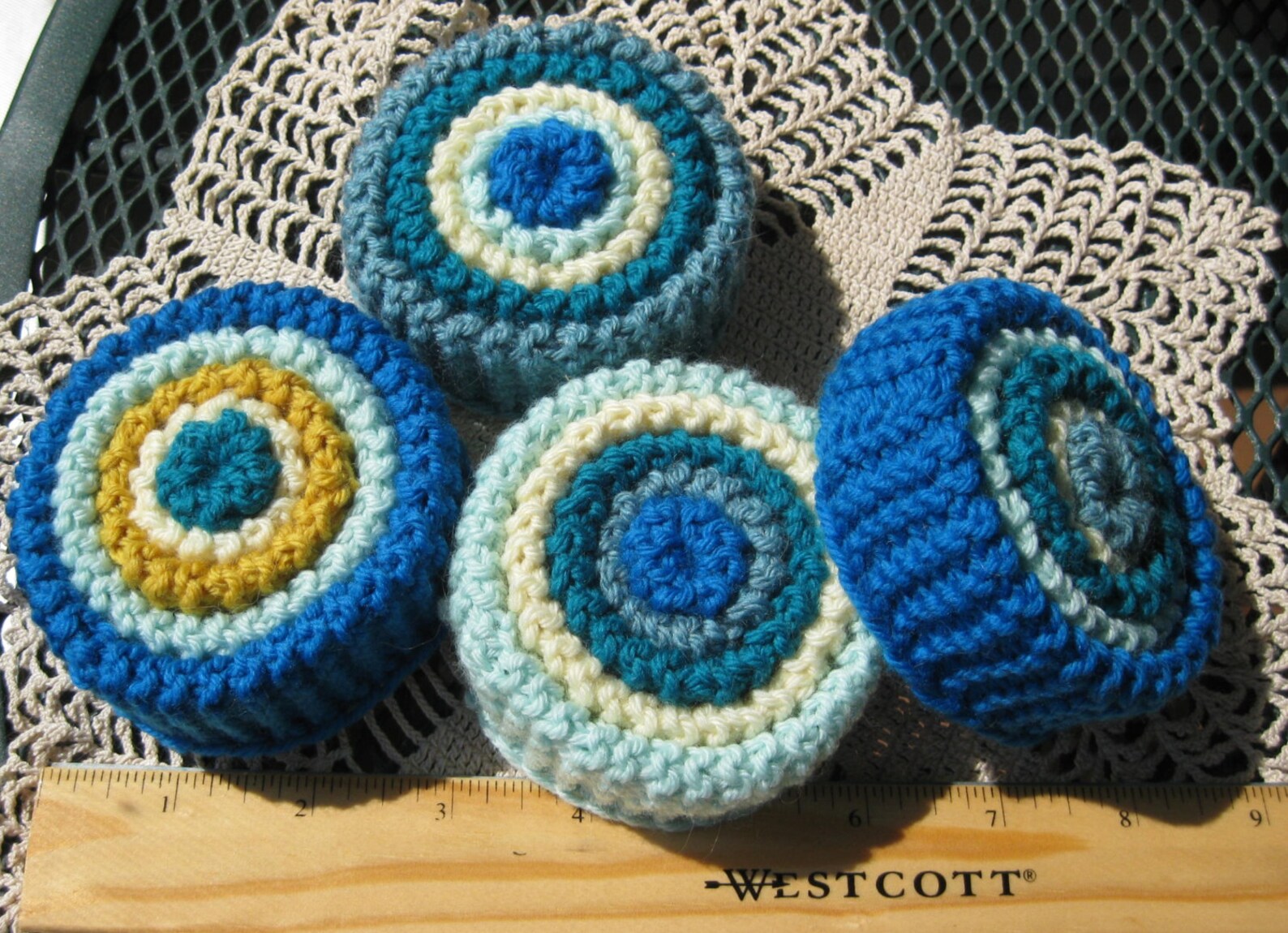 Pattern for Vintage Knitted Pincushion Owned by My Great-grandmother ...