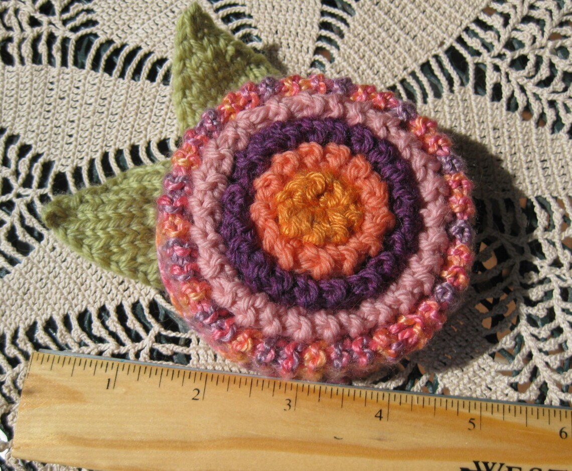 Pattern for Vintage Knitted Pincushion Owned by My Great-grandmother ...