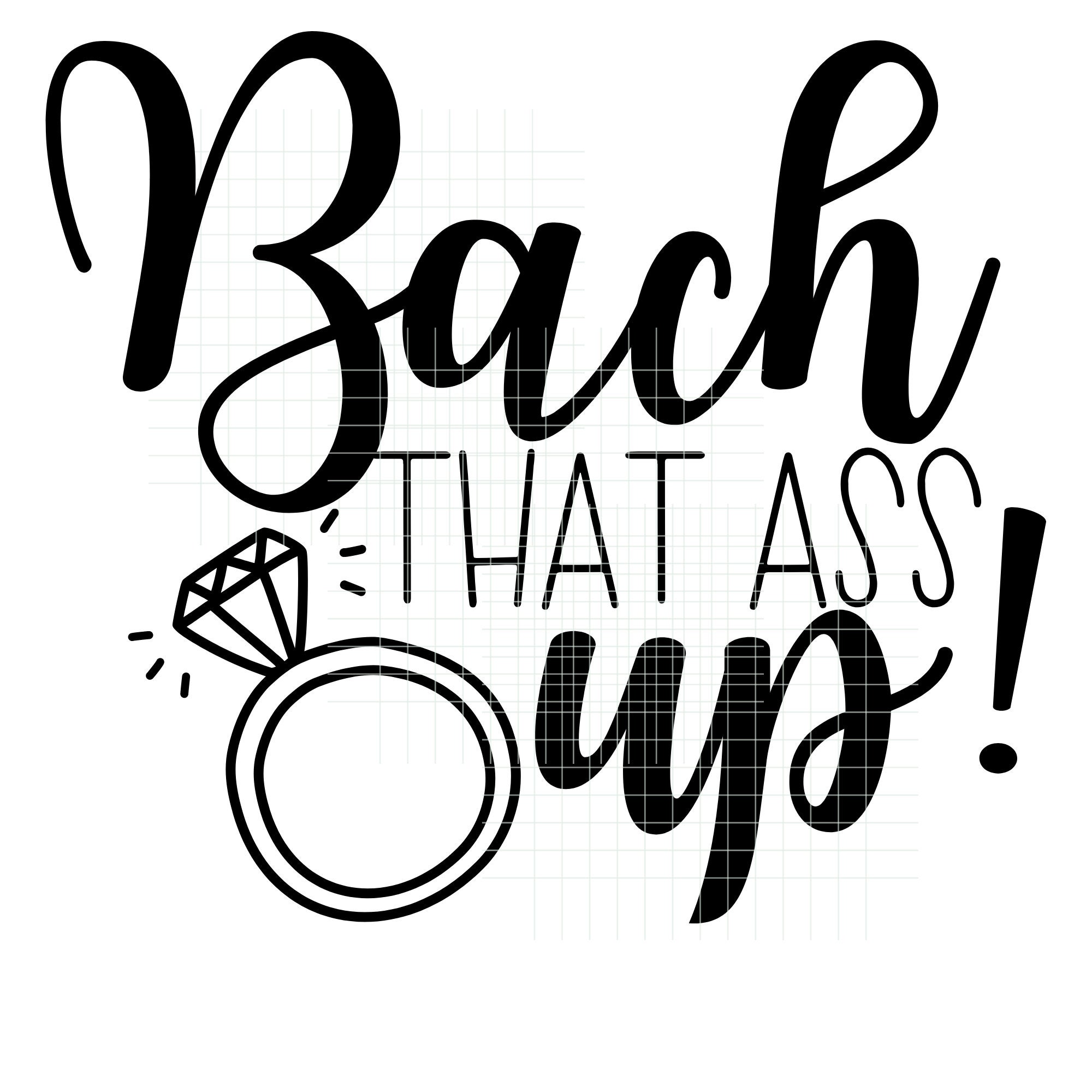 Bach Dat Ass up SVG, Bachelorette Party Design (digital Download) - Etsy
